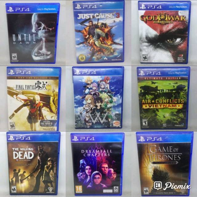Jual Kaset BD PS4 second second | Shopee Indonesia