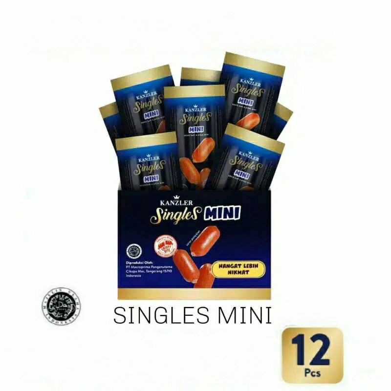 Jual SOSIS KANZLER SINGLES MINI/BOX(ISI 12 PCS) | Shopee Indonesia