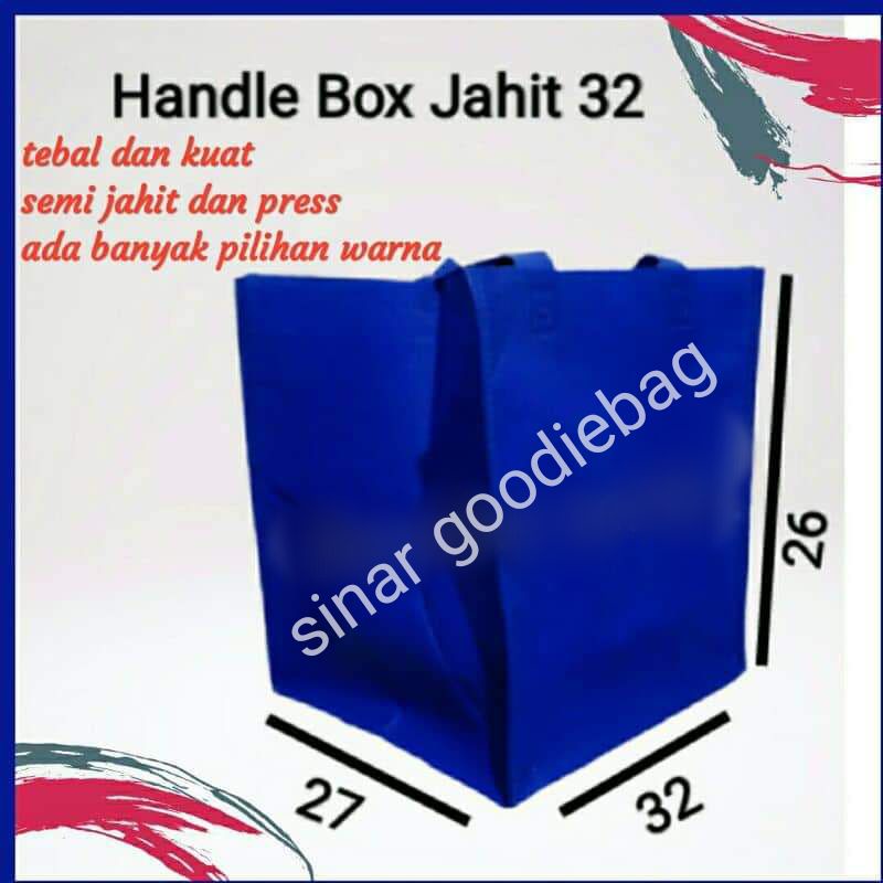 Jual Tas hajatan hbj box 25x25 tas bingkisan tas nasi tas kue tas besek ...
