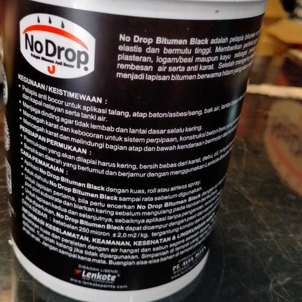 Jual NO DROP BITUMEN BLACK 1kg | Shopee Indonesia
