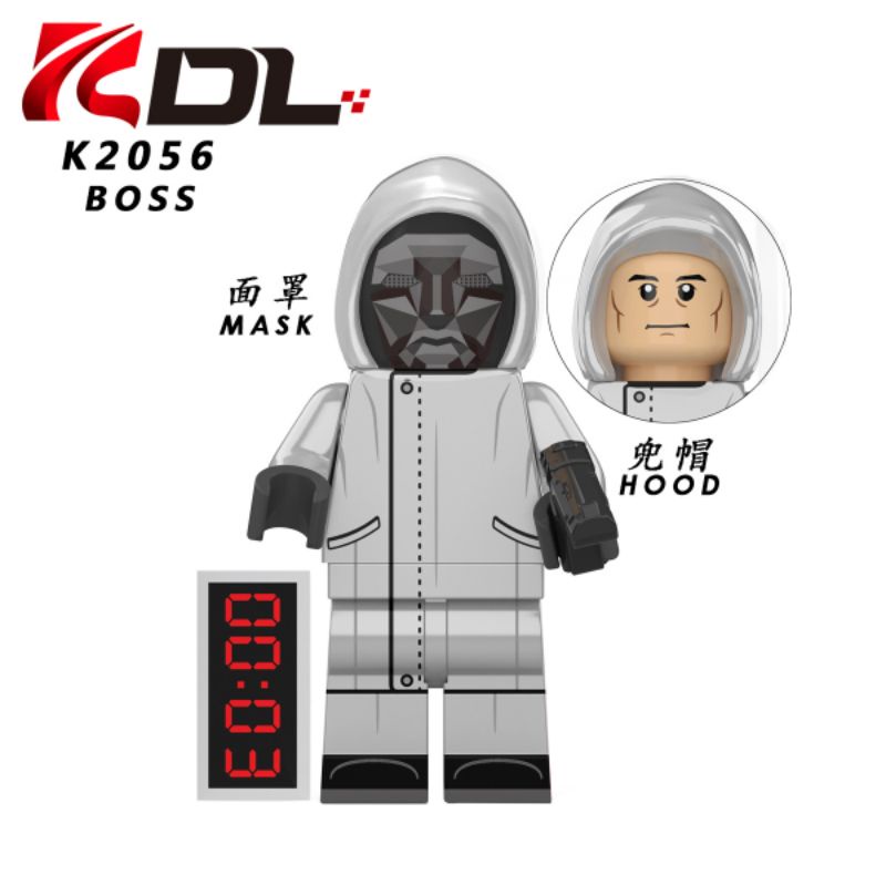 Jual Action figure squid game K2056 minifigure halloween | Shopee Indonesia