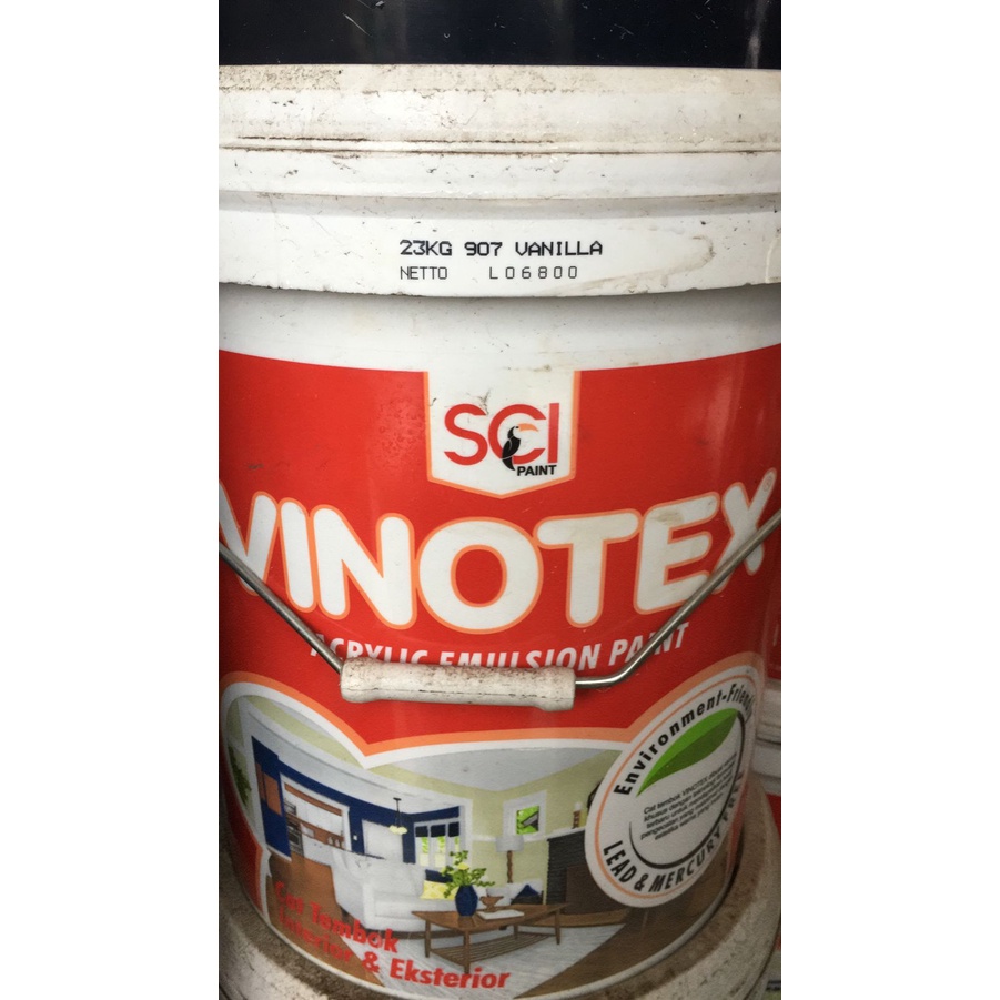 Jual Cat Tembok Vinotex Dinding 20kg Spc Shopee Indonesia