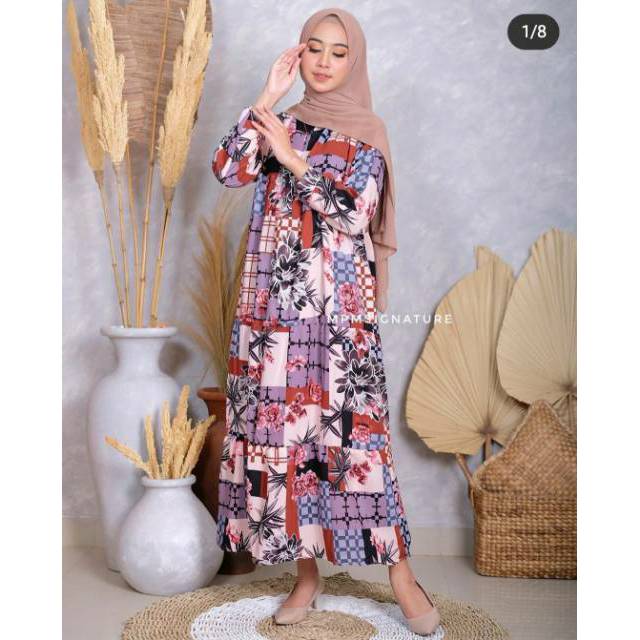 Jual AMOORA DRESS ETNIK (COD) | Shopee Indonesia