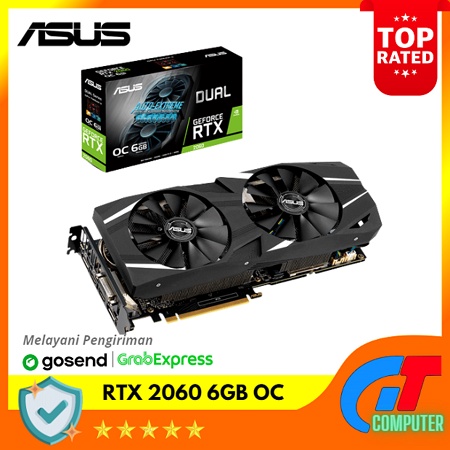 Jual ASUS GeForce RTX 2060 Dual EVO OC - 6GB GDDR6 | Shopee Indonesia