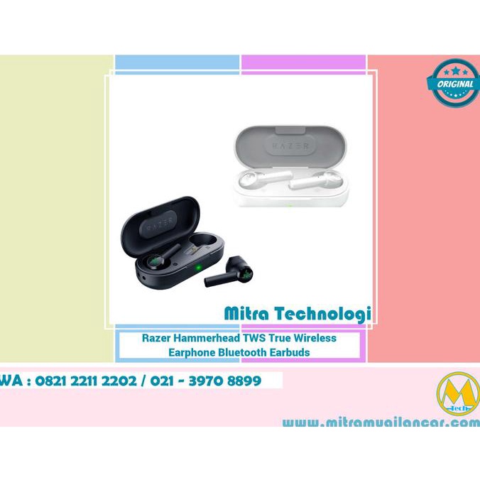 Jual Razer Hammerhead Tws True Wireless Earphone Bluetooth Earbuds ...