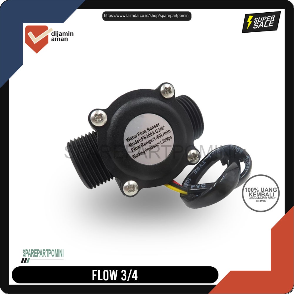 Jual Sparepart Pom Mini - Flow Sensor Pom Mini Pertamini Digital ...