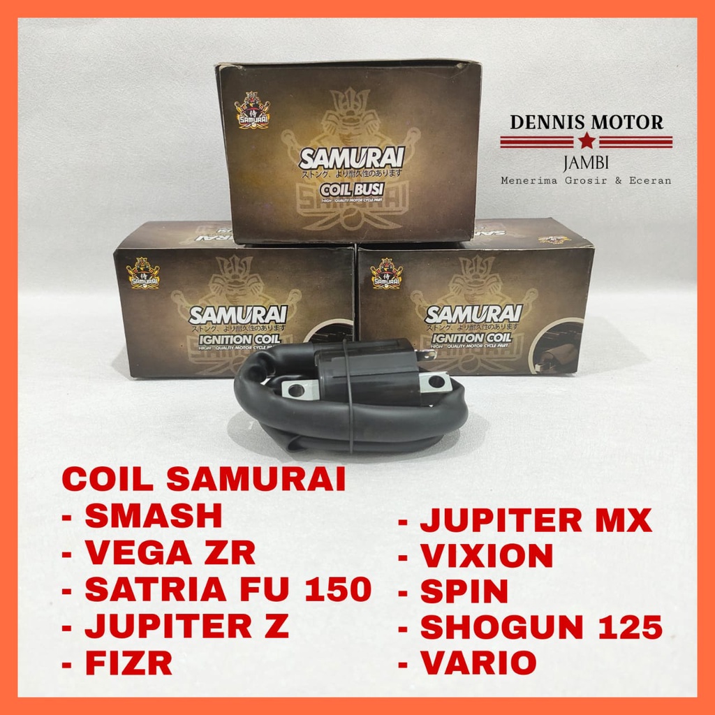 Jual COIL / KOIL PENYALA API SAMURAI UNTUK SEMUA MOTOR MURAH ...
