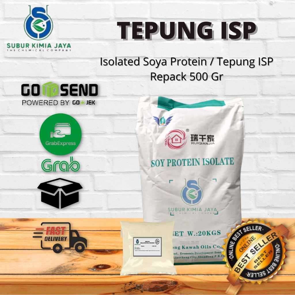 Jual Tepung ISP / Isolated Soya Protein / Tepung Kedelai / Non GMO ...