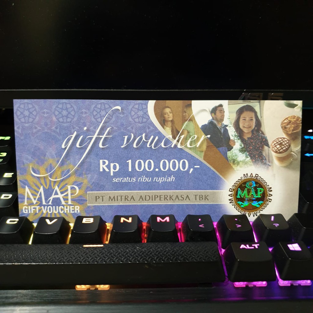 Jual Voucher MAP [Mitra Adi Perkasa] Pecahan 100.000 Rb | Shopee Indonesia