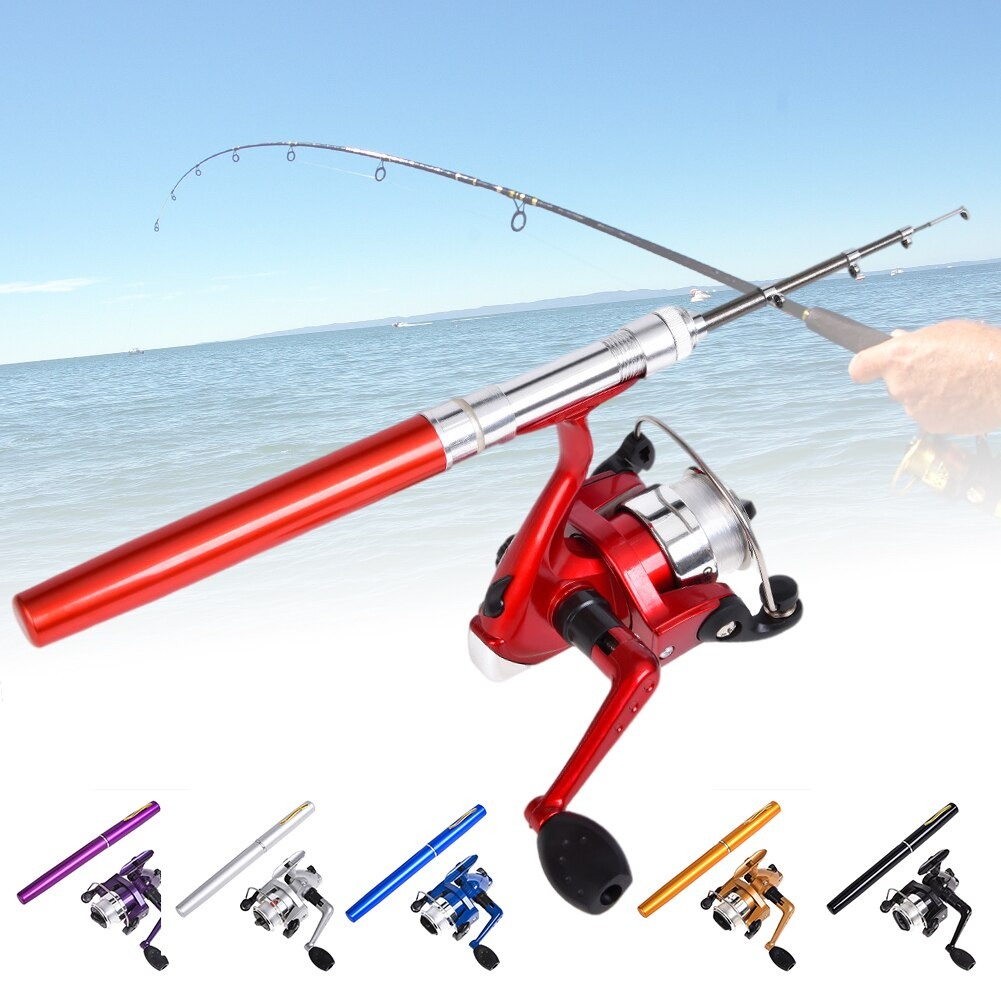 Jual Joran Pancing Pena Joran Pancing Pena + Reel Portable Fish Pen ...