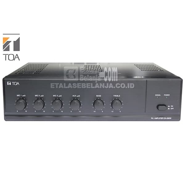 Jual TOA ZA-230W - PA POWER MIXER AMPLIFIER 30 WATT | Shopee Indonesia