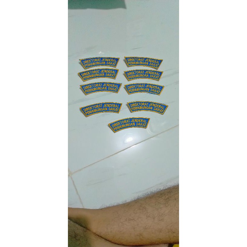Jual Bordir PDH Kemenhub Ditjen Darat, Sekjen, Itjen / Bedge / Badge ... Jual Bordir PDH Kemenhub Ditjen Darat, Sekjen, Itjen / Bedge / Badge ...