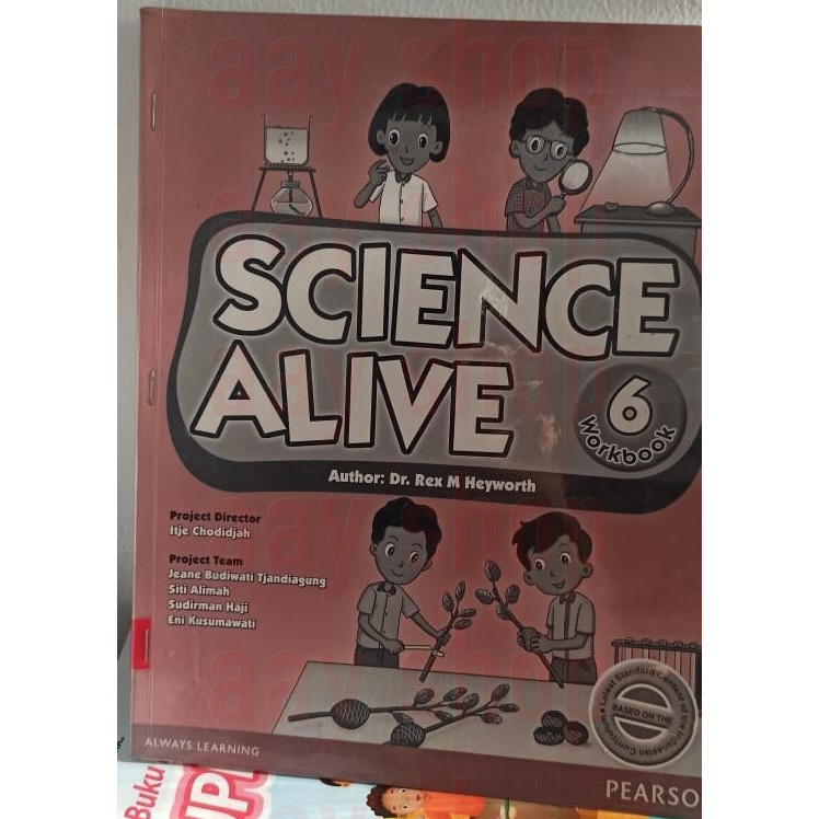 Jual Buku Science Alive Workbook 6 - Pearson | Shopee Indonesia