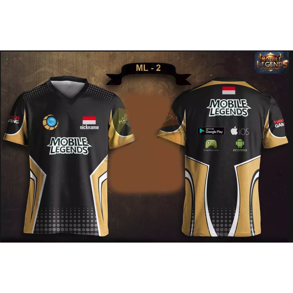 Jual Jersey Mobile Legends | Shopee Indonesia