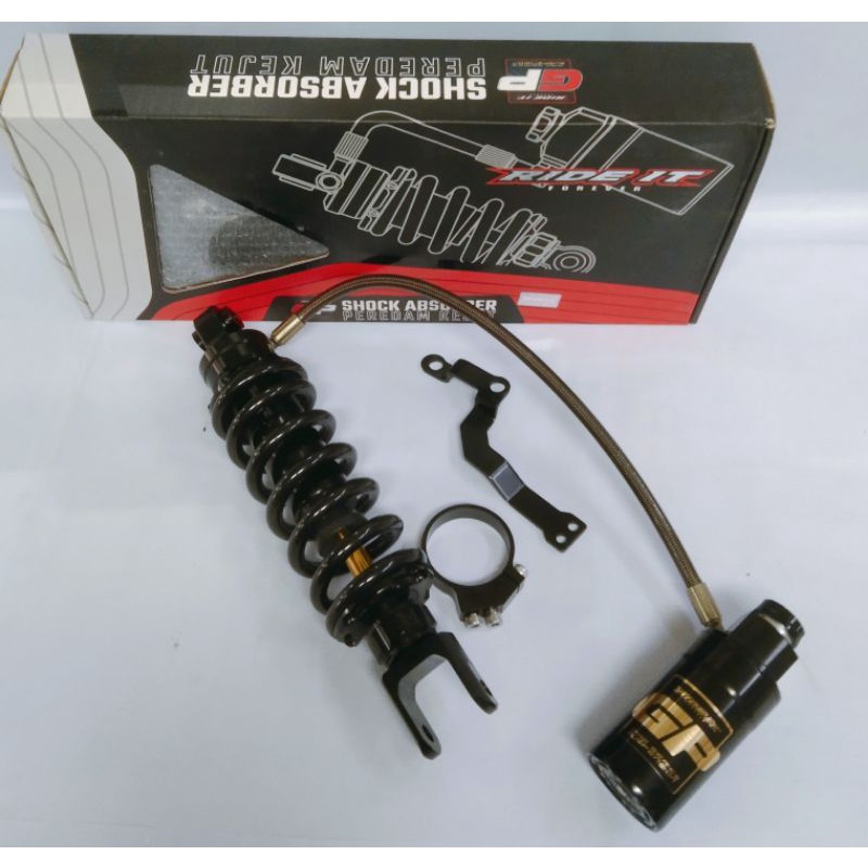 Jual MONOSHOCK SHOCK/SHOK BREKER BELAKANG RIDE IT TABUNG PISAH GOLD SERIES CBR 150 K45/CBR 150 ...