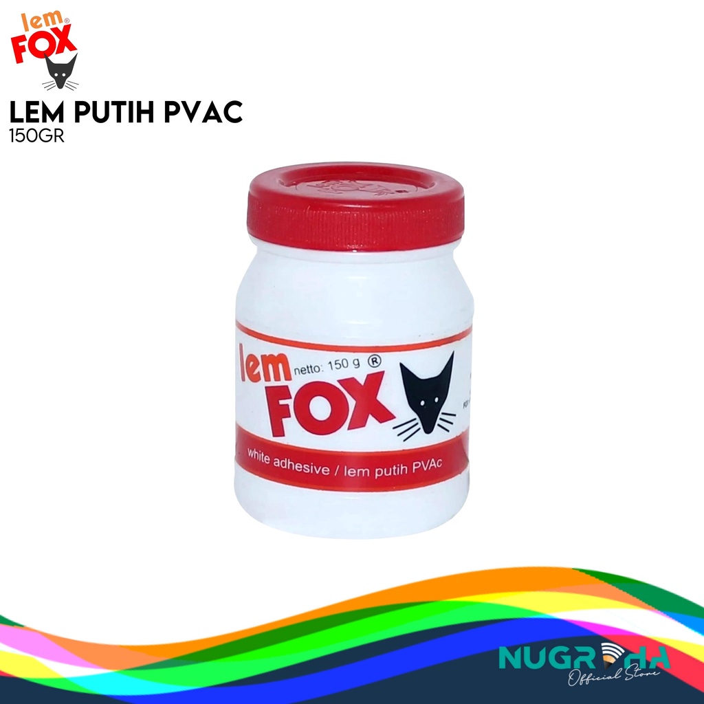 Jual Lem Fox Putih 150gr PVAC | Shopee Indonesia