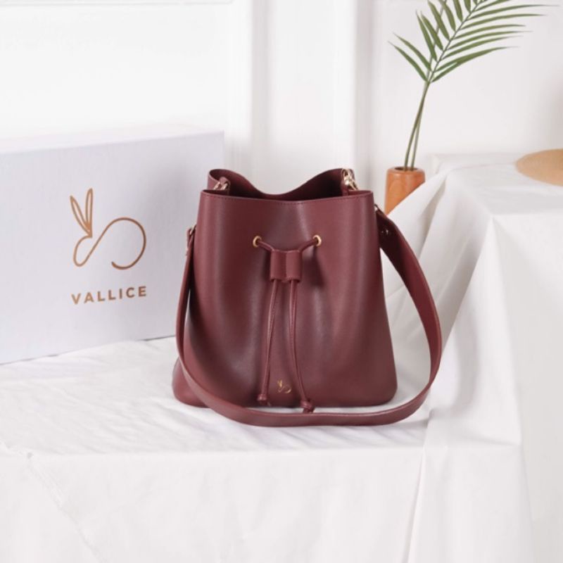 Jual Vallice Gabrielle Bucket Bag Preloved (No Box) | Shopee Indonesia