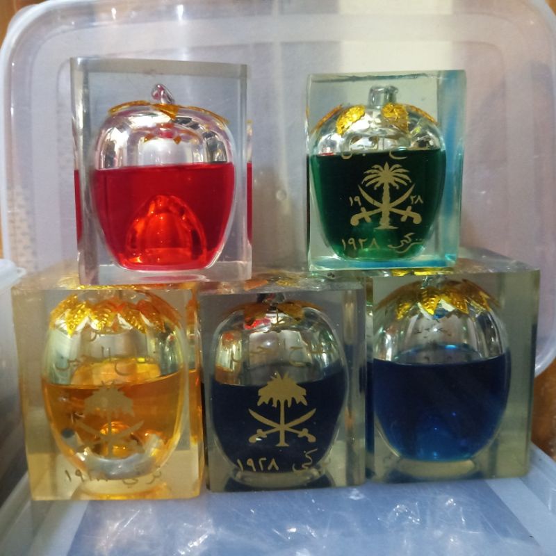 Jual Apel Jin Pres Cair Besar Warna Merah Hijau Kuning Biru Hitam Daun ...