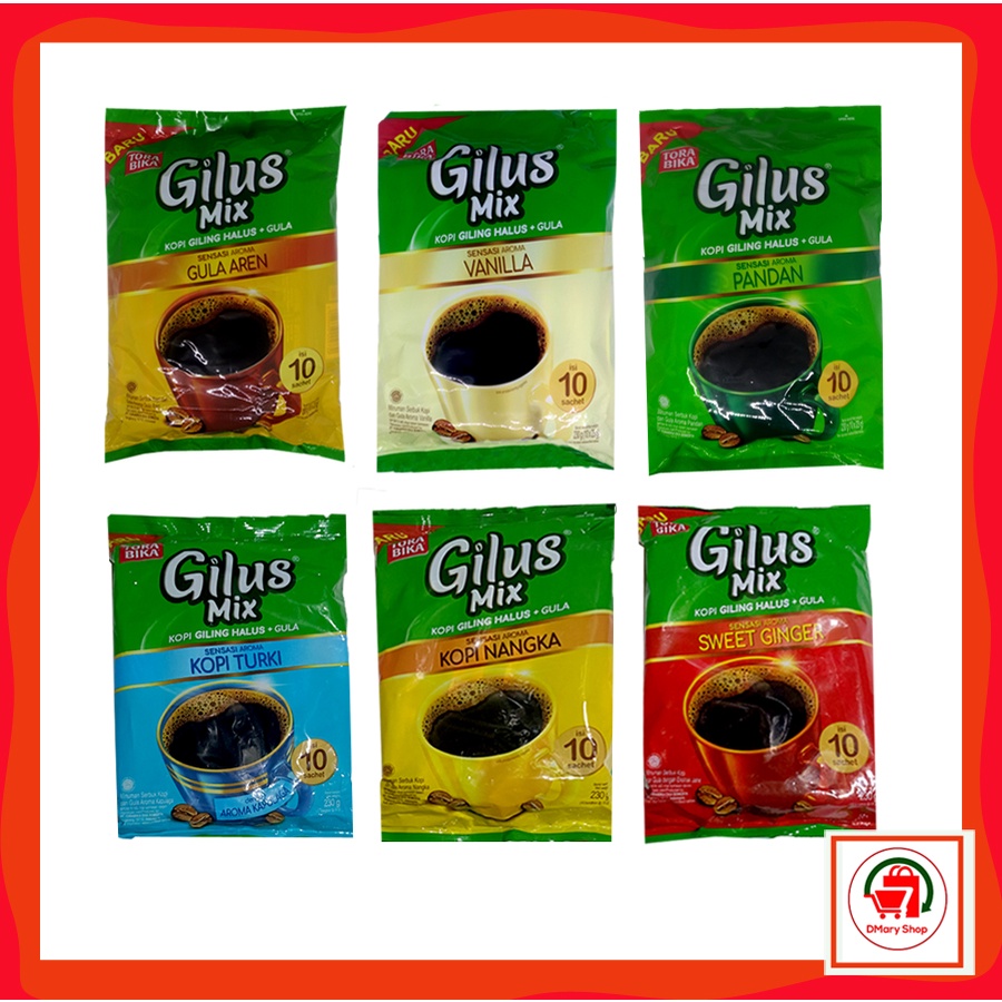 Jual Kopi Gilus Mix Isi 10 Sachet 230Gram | Shopee Indonesia