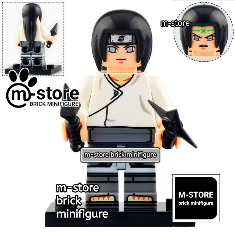 Jual brick naruto neji hyuga mini toy figure | Shopee Indonesia