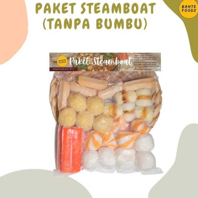 Jual MAKANAN BEKU / PAKET STEAMBOAT TANPA BUMBU / SHABU-SHABU / SHABURI ...