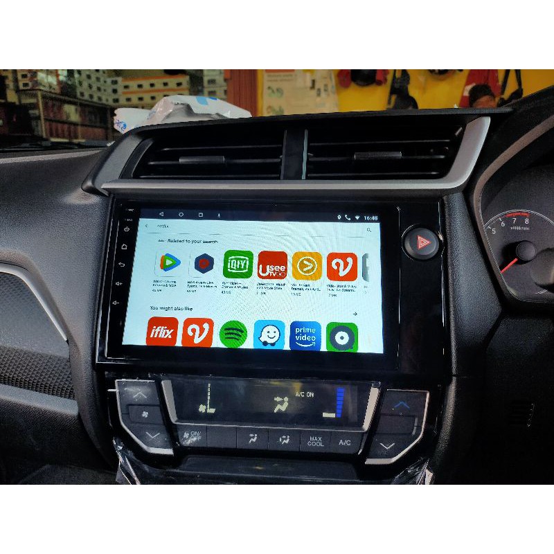 Jual HeadUnit OEM Honda Brio Enigma Android 9in + Frame BRV, Mobilio ...