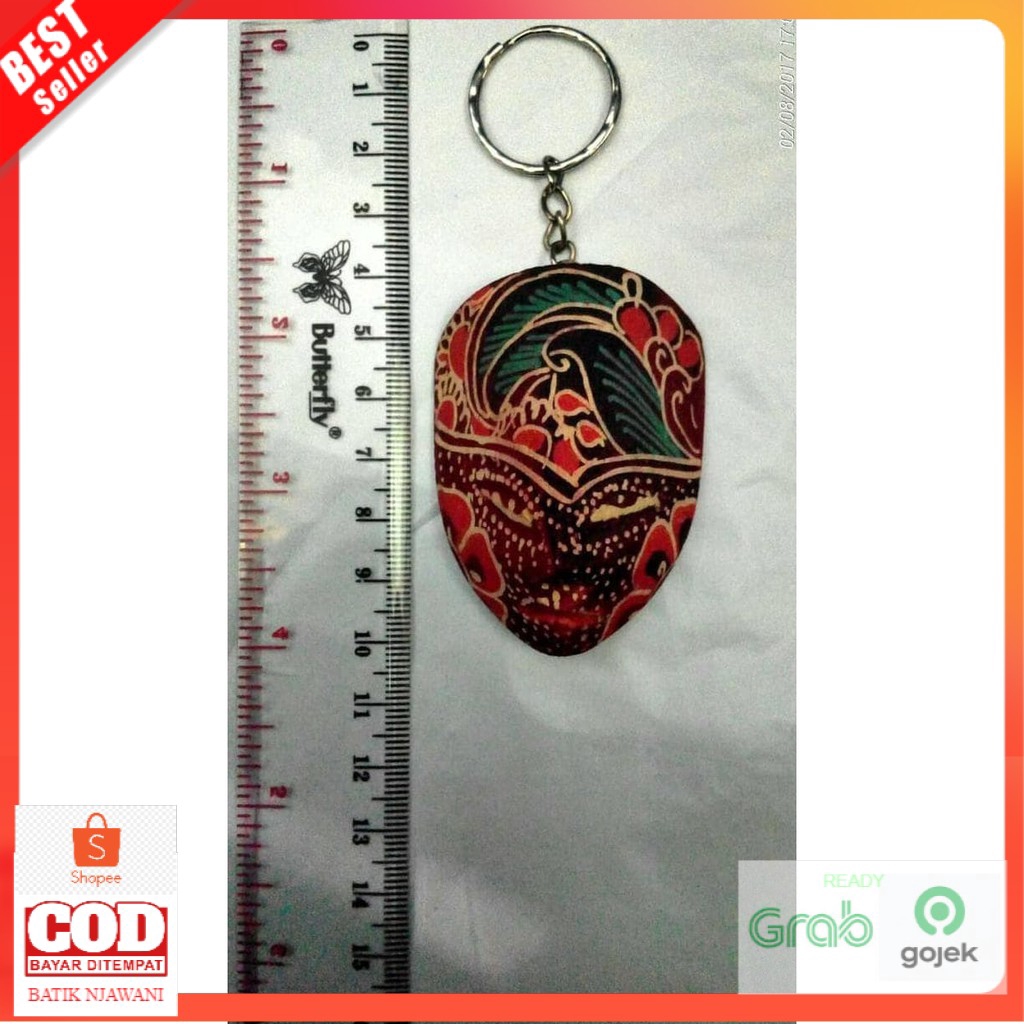 Jual Gantungan kunci unik Wayang Topeng batik | Shopee Indonesia
