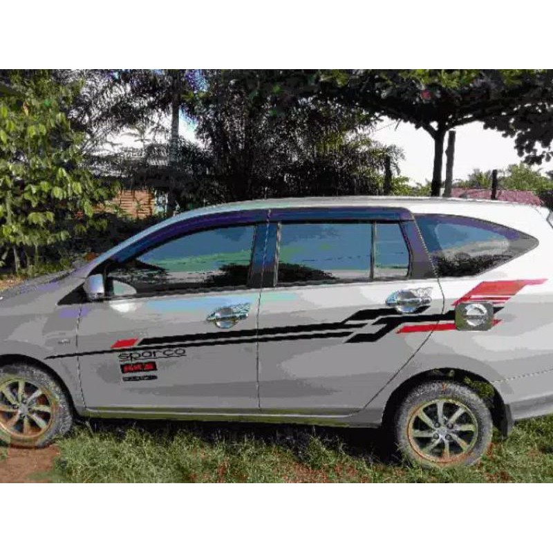 Jual Stiker sticker mobil calya sigra mobilio | sticker mobil Toyota ...