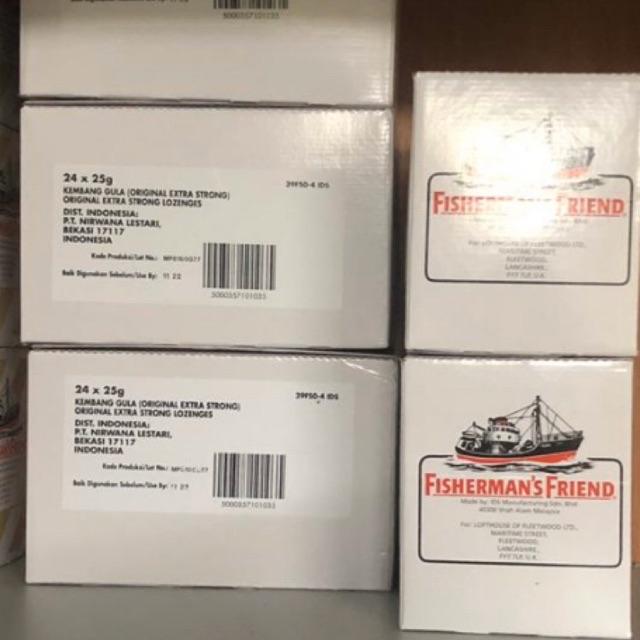 Jual FISHERMAN FRIENDS 25 GRAM ( 1 BOX / 24 PC ) | Shopee Indonesia