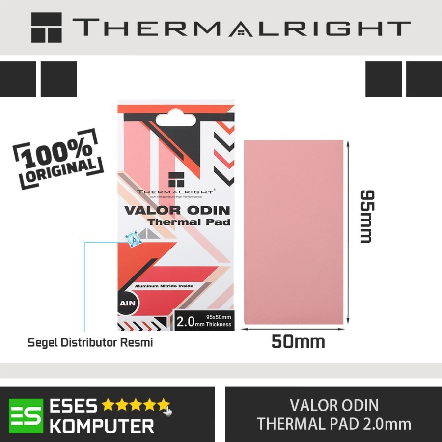 Jual Thermal Pad THERMALRIGHT VALOR ODIN 15W/mK High Performance Thermalpad | Shopee Indonesia