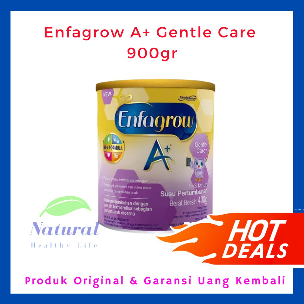 Jual [900 Gram] SUSU ENFAGROW A+ GENTLE CARE 900 GR | Shopee Indonesia