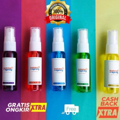 Jual Pengharum Ruangan Spray/ Parfum Mobil Spray/ Paengharum Ruangan ...