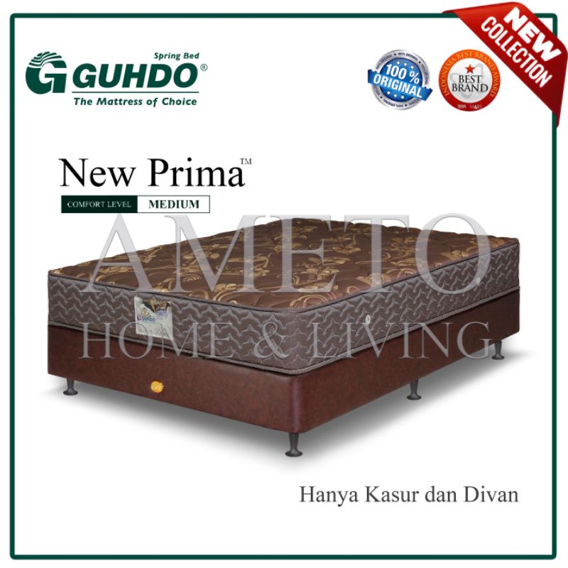 Jual Guhdo Springbed New Prima 90, 100, 120, 140, 160, 180, 200 x200 Atlantic - TANPA SANDARAN ...