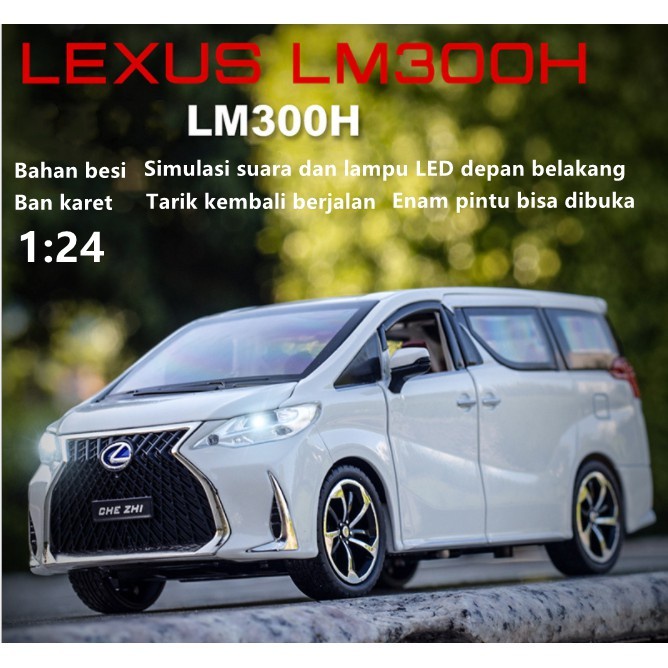 Jual Promo!!! Mobil Besimobilmobilandiecast Xlg Mobil Lexus Lm300H 124 Metal Besi Terbaru ...