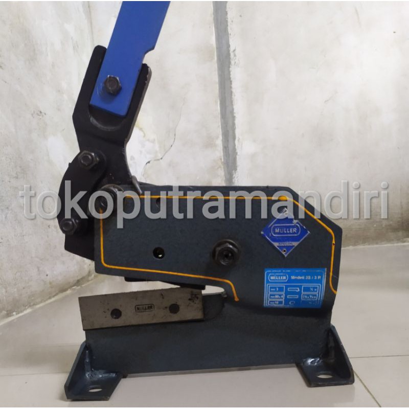 Jual Alat potong plat besi 3S/3R MULLER / Gunting plat 3mm Muller Germany | Shopee Indonesia