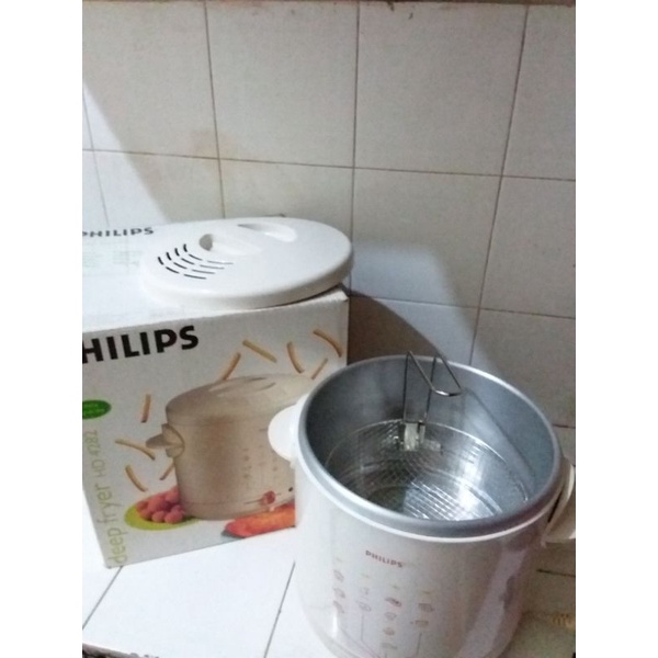 Jual Philips Deep Fryer Wajan Listrik ( + bonus ) ( NEW ) | Shopee ...
