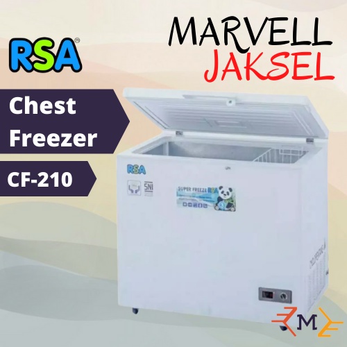 Jual Chest Freezer RSA CF-210 Freezer Box CF210 Lemari Pembeku 200 ...