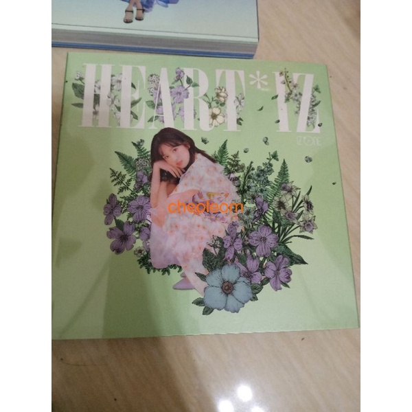 Jual IZ*ONE 2nd Mini Album - HEART*IZ - album only / unsealed, photocard wonyoung wony yujin ...