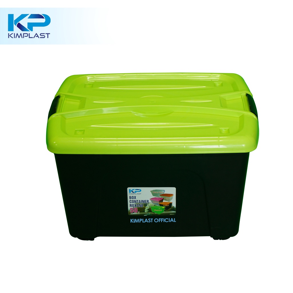 Jual KIMPLAST Box Container 50 Liter Hitam/ Box Serbaguna/ Box ...