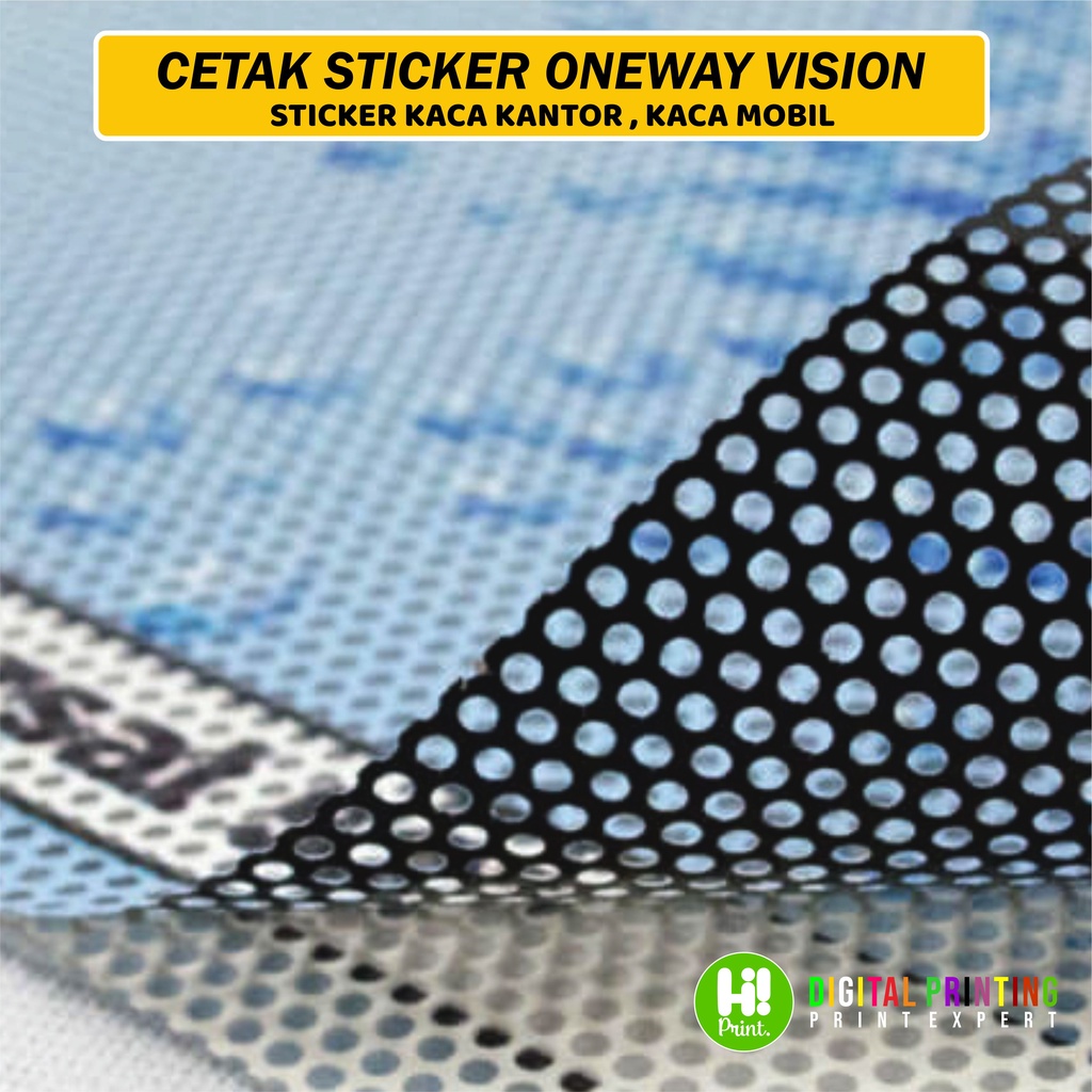 Jual Cetak Stiker Kaca One Way Vision Sticker Kaca Mobil Kaca Kantor ...