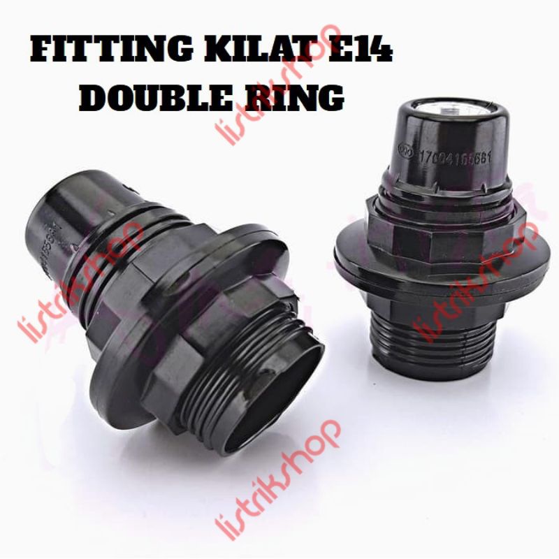 Jual Fitting Jerman E14 dengam Dobel Klem | Shopee Indonesia