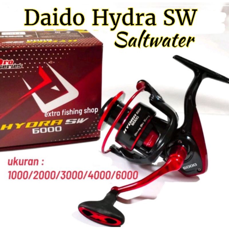 Jual REEL DAIDO HYDRA SW SALTWATER SERIES 1000,2000,3000,4000,5000 Power Handle | Shopee Indonesia