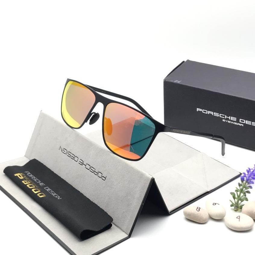 Jual Kacamata Hitam Pria TERLARIS !!! Kacamata Porsche Design A8641 Bisa COD | Shopee Indonesia