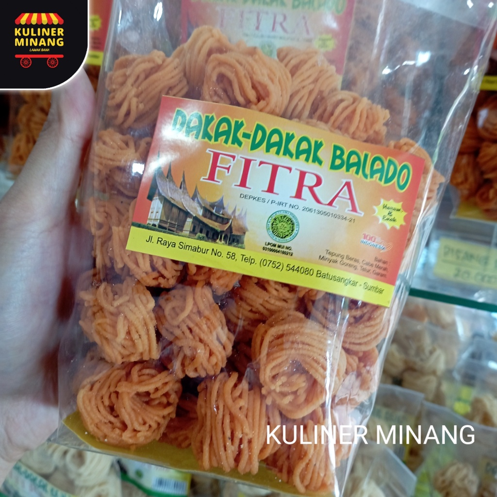 Jual Dakak dakak balado Oleh Oleh Cemilan Payakumbuh Padang Khas ...