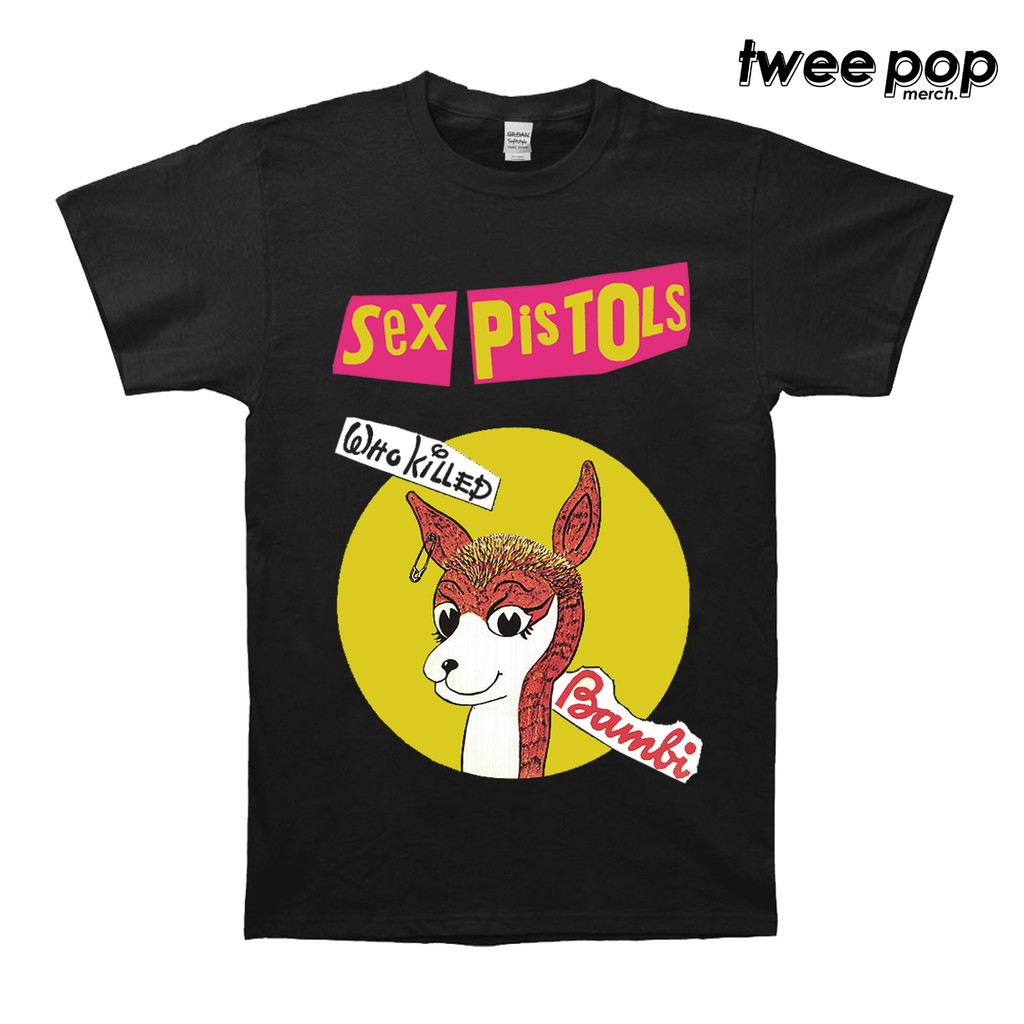 Jual Kaos Band Sex Pistols Who Killed Bambi Shopee Indonesia 1720