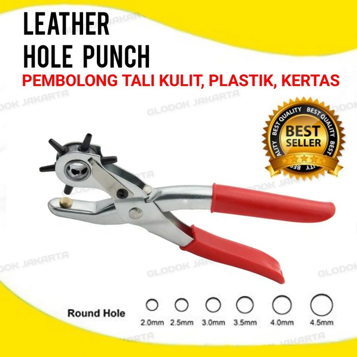 Jual Alat Tang Pembolong Sabuk Kulit Kertas Plastik Leather Hole Punch ...