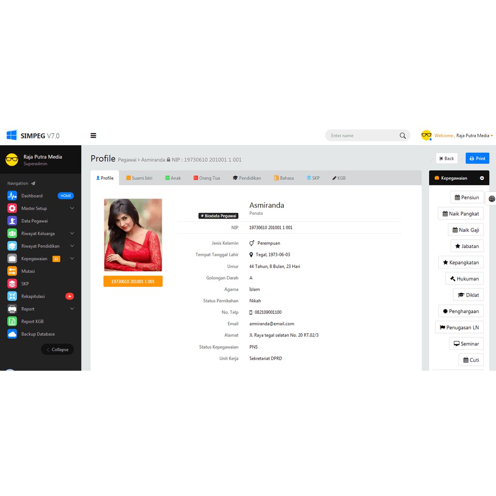 Jual Aplikasi SIMPEG Versi 7 full. | Shopee Indonesia