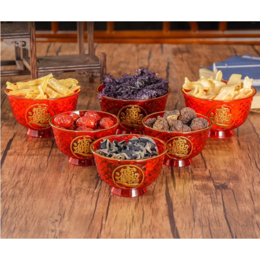 Jual Bijian Mangkok Sembahyang Mangkuk Merah | Shopee Indonesia