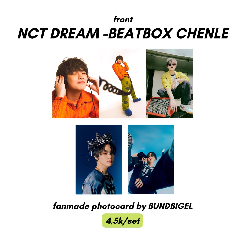 Jual PC UNOFFICIAL NCT DREAM - BEATBOX ERA (member ver.) | Shopee Indonesia