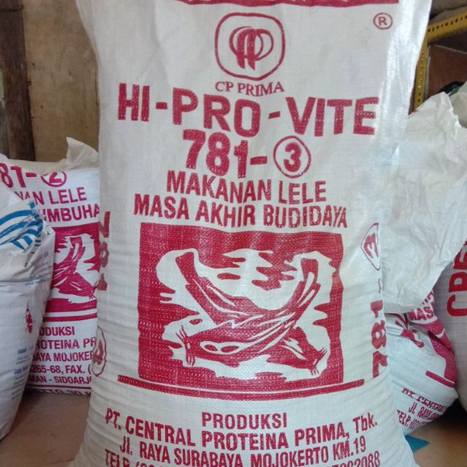 Jual Makanan lele HI-Pro-Vite 781-3 | Shopee Indonesia
